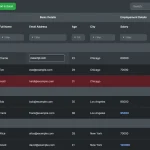 Full-featured Interactive Data Table JavaScript Library - simple-datatables | CSS Script